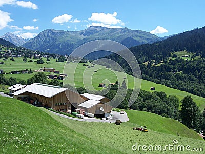 Swiss Farm Royalty Free Stock Photo - Image: 2369665