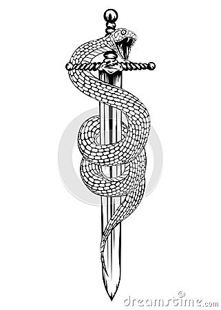 Sword Snake Stock Vector - Image: 52139470