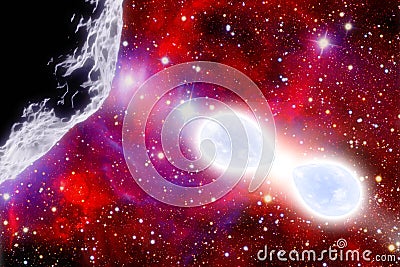 Symbiotic Star System Stock Photography | CartoonDealer.com #3305132