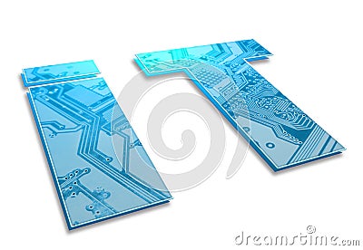 IT Symbol Royalty Free Stock Image - Image: 959966
