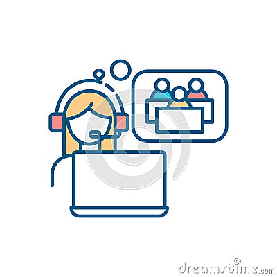 Virtual Session Icon Stock Illustrations – 226 Virtual Session Icon ...