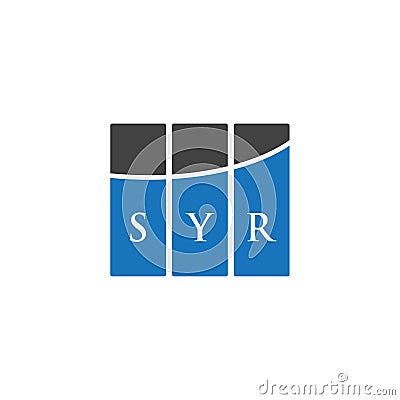 SYR Letter Logo Design On White Background. SYR Creative Initials ...
