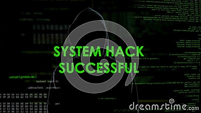 System Hack Successful, Code Breaking Operation, Programmer Cracked ...