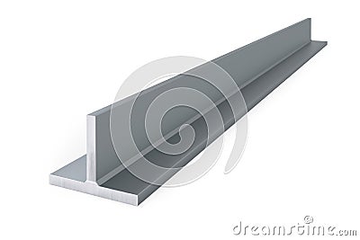 T Profile Or Structural Tee Steel Beam Stock Image | CartoonDealer.com ...
