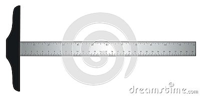 T Square Drafting Tool Royalty Free Stock Photos - Image: 4847038