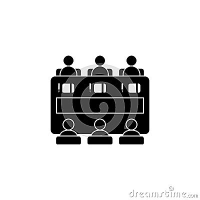 Table Pen Notebooks Training Icon. Simple Business Indoctrination Icons ...