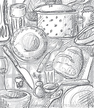 Tableware Royalty-Free Illustration | CartoonDealer.com #11341734