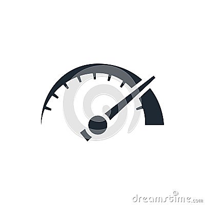 Tachometer Sign, Speedometer Symbol, Rpm Icon Cartoon Vector ...
