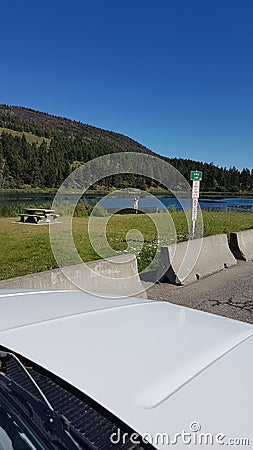 Roadside Lake stock photo. Image of british, calm, lake - 42891962