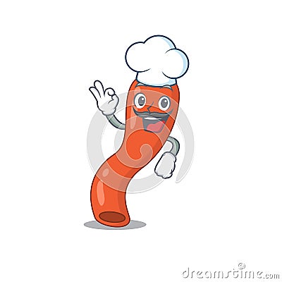 Talented Appendix Chef Cartoon Drawing Wearing Chef Hat | CartoonDealer ...