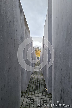 Tall Concrete Structures, Abstract Background Of Architecture. Stock ...