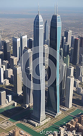 Tallest Building Concept Design Royalty-Free Stock Image ...