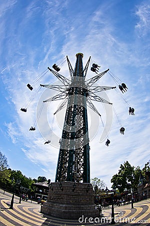 Tallest And Largest Flying Swing Carousel In The World At Prater ...