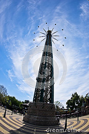 Tallest And Largest Flying Swing Carousel In The World At Prater ...