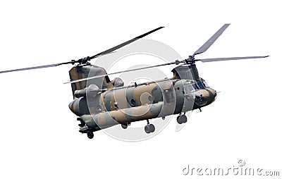 Tandem Rotor Helicopter Stock Photo - Image: 29251540
