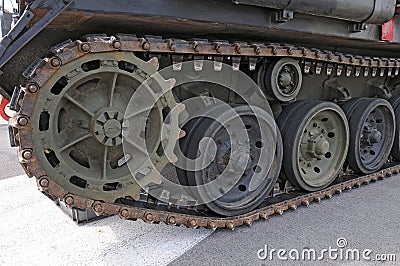 Tank Tracks Stock Photo - Image: 43613586