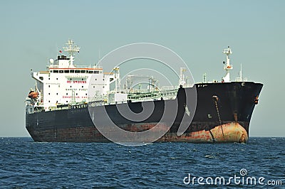 Tanker Crude Oil Carrier Ship Stock Image - Image: 11045001