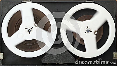 Tape recorder rewind stock footage. Video of party, dial - 38264433