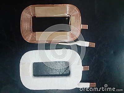 Tapping And Un Tapping Process Of The Field Coil Stock Photo ...