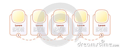 Task Life Cycle Infographic Chart Design Template Cartoon Vector ...