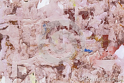 Tattered Paper On The Old Bulletin Board Texture Royalty-Free Stock ...
