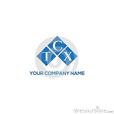 TCX Letter Logo Design On BLACK Background. TCX Creative Initials ...