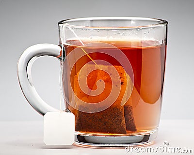 Tea Bags In Cup Stock Photos - Image: 24090903
