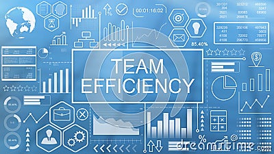 Team Efficiency, Animated Typography Royalty-Free Stock Photo ...