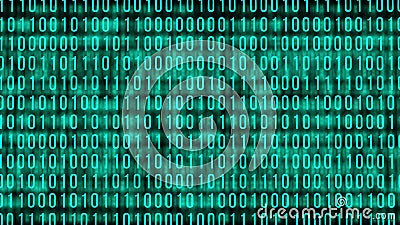 Technical Environment Programming, Binary Code in the Future. Modern Technology Hex Code Concept ...