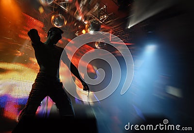 Party dancer stock image. Image of ecstasy, club, festival - 501691