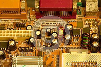 Technology Chip Board Innovation Machine Electronic Stock Image - Image ...