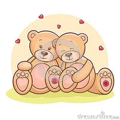 Teddy Bear Love Stock Images - Image: 24415554
