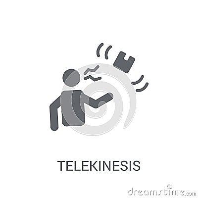 Telekinesis Icon. Trendy Telekinesis Logo Concept On White Background ...