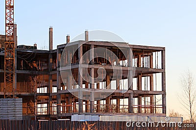 Telescopic Rack Formwork Monolithic Slabs In The Construction Of A ...