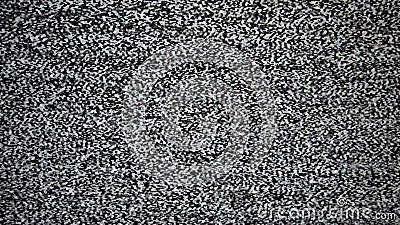 Television Interference No Signal Stock Footage - Video of outage ...
