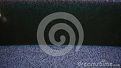 Television Signal Tv Noise Flicker Screen with Static Caused a by Bad ...