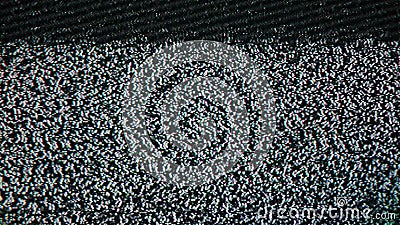 Television Static and Distortion Stock Video - Video of monochrome ...