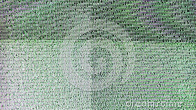 Television Static and Distortion Stock Video - Video of electronic ...