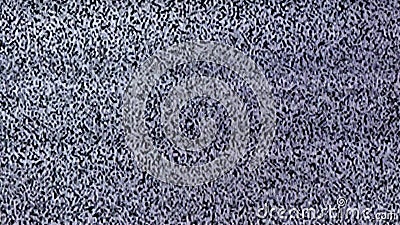 Television Static Noise, Black, White Stock Footage - Video of error ...