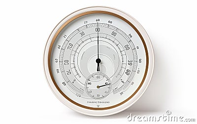 Temperature And Humidity Clock Isolated On Transparent Background ...