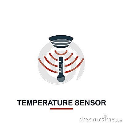 Temperature Sensor Icon From Sensors Icons Collection. Creative Two ...