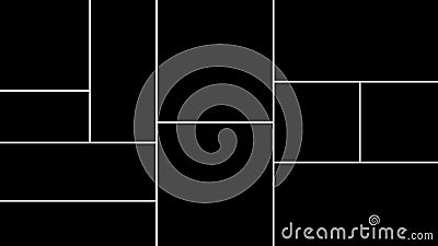 Template Photo Collage For 11 Pictures. Vector Presentation For Images ...