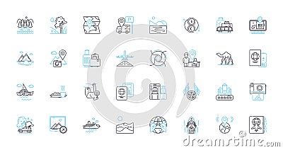 Terminal Linear Icons Set. Command-line, Console, Prompt, Shell ...