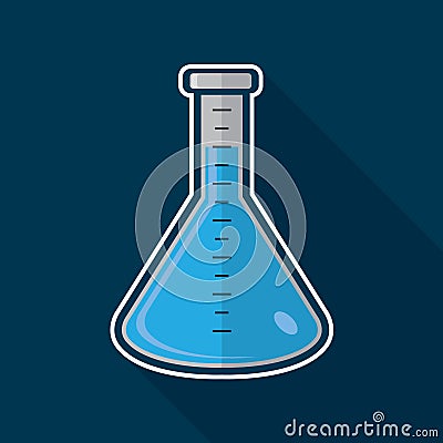 Test And Analysis Icon Vector Illustration | CartoonDealer.com #50634716