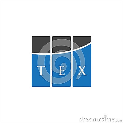 TEX Letter Logo Design On White Background. TEX Creative Initials ...