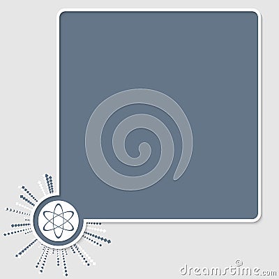Text Box And Science Symbol Stock Image | CartoonDealer.com #53692159
