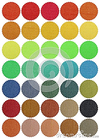 Textile Color Chart Stock Photo | CartoonDealer.com #14591130