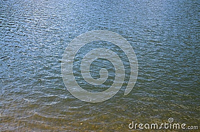 Texture Of Contaminated River Water. The Consequences Of Pollution ...