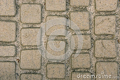 Texture Footpath Cement Block Walkway Background Royalty-Free Stock ...