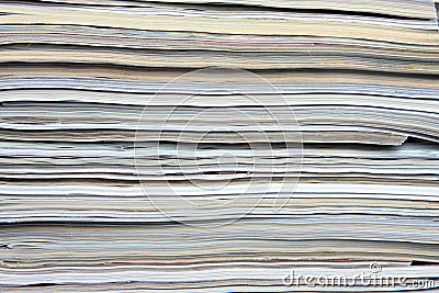 Texture Magazines Stacked Royalty Free Stock Photos - Image: 11730058